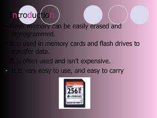 Flash Memory | PPT