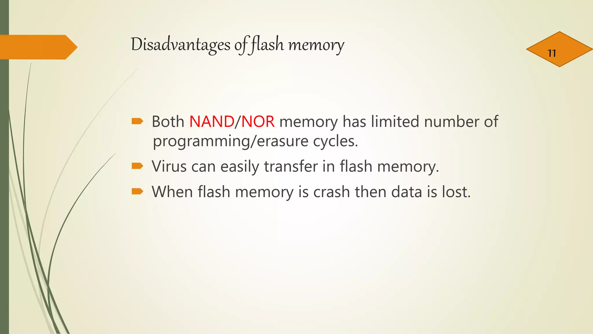 Flash memory | PPTX