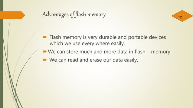 Flash memory | PPTX