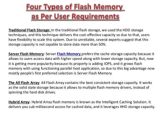 What is Flash Memory with its Types, Examples, and Devices? | PPTX