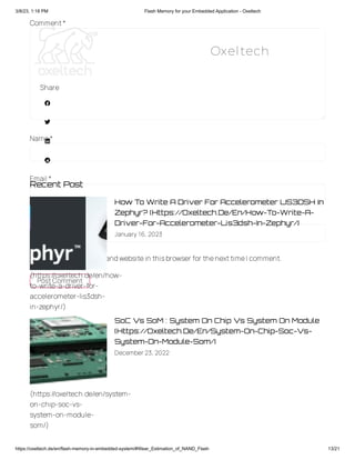 Flash Memory for your Embedded Application - Oxeltech.pdf