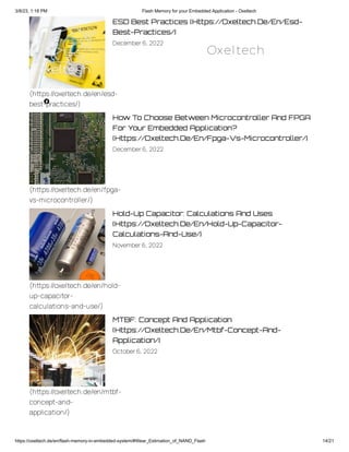 Flash Memory for your Embedded Application - Oxeltech.pdf