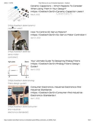 Flash Memory for your Embedded Application - Oxeltech.pdf