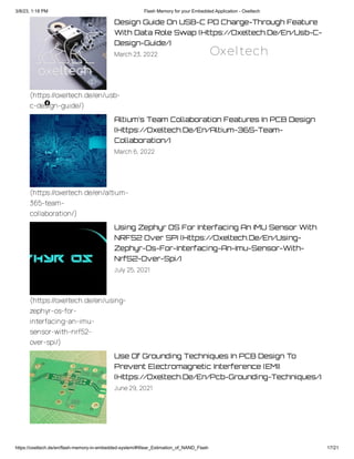 Flash Memory for your Embedded Application - Oxeltech.pdf