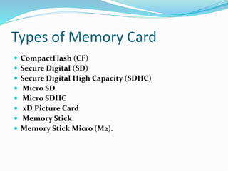 Flash Memory Storage | PPT