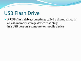 Flash Memory Storage | PPT
