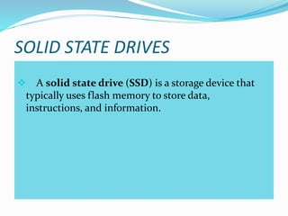 Flash Memory Storage | PPT