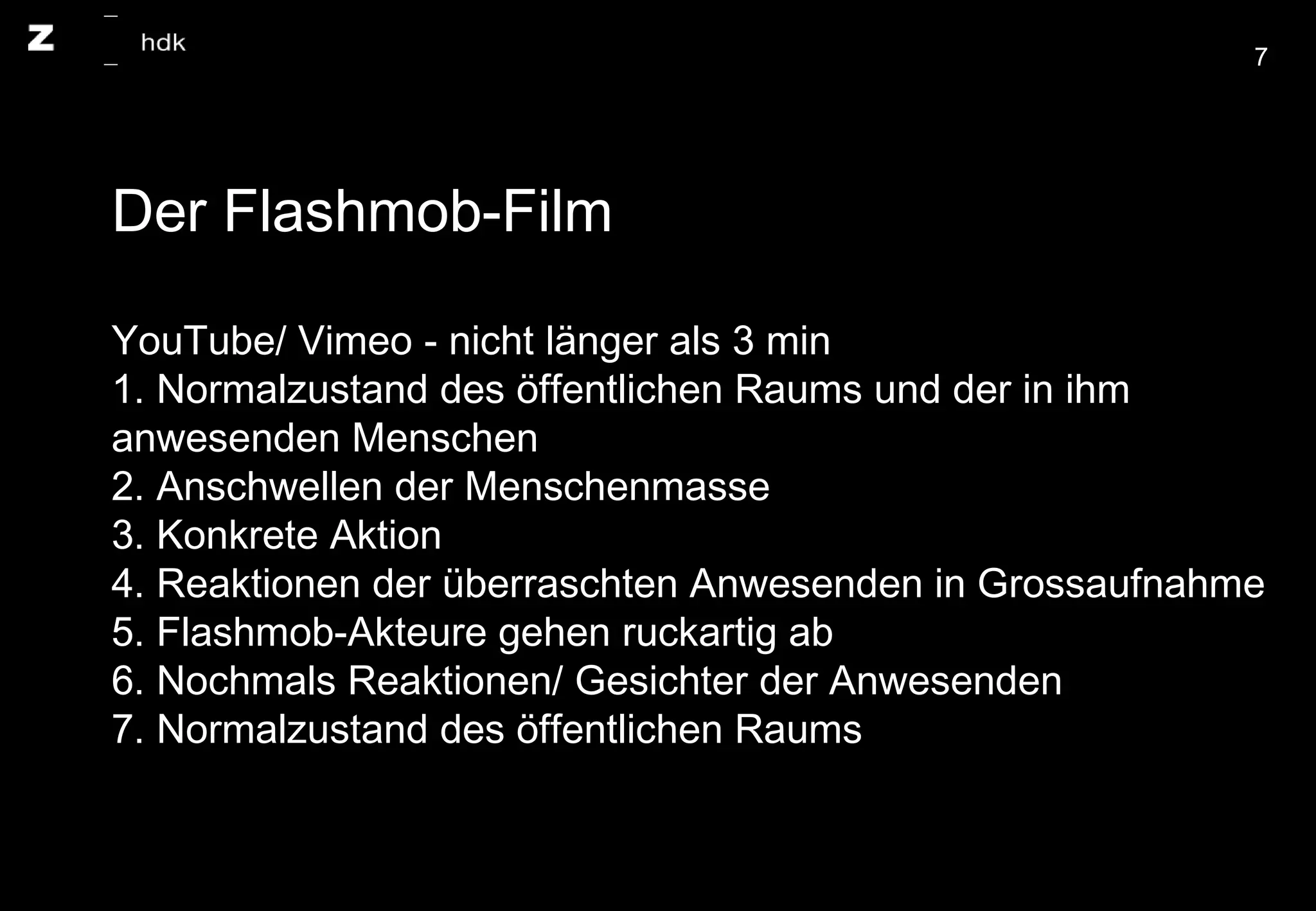 Flashmobs: Definition, Production, Structure, Storytelling | PPT