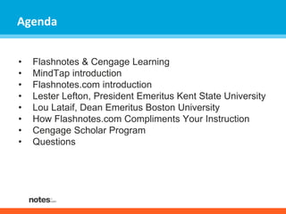 Student-to-Student Learning, Powered by FlashNotes | PPTX