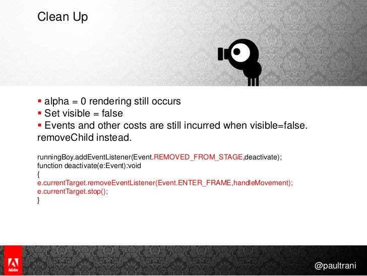 Tips and Tricks for Mobile Flash Development