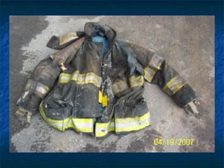 Flashover Survivor Shows Gear | PPT