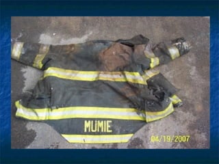 Flashover Survivor Shows Gear | PPT