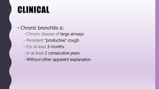 FlashPath - Lung - Chronic Bronchitis | PPTX