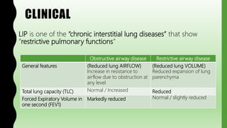 FlashPath - Lung - Lymphoid Interstitial Pneumonia | PPTX