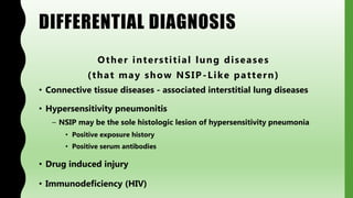 FlashPath - Lung - Nonspecific Interstital Pneumonia | PPT