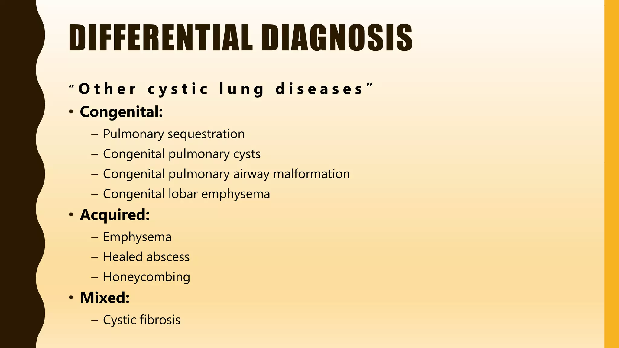 FlashPath - Lung - Pulmonary Lymphangiectasis | PPTX