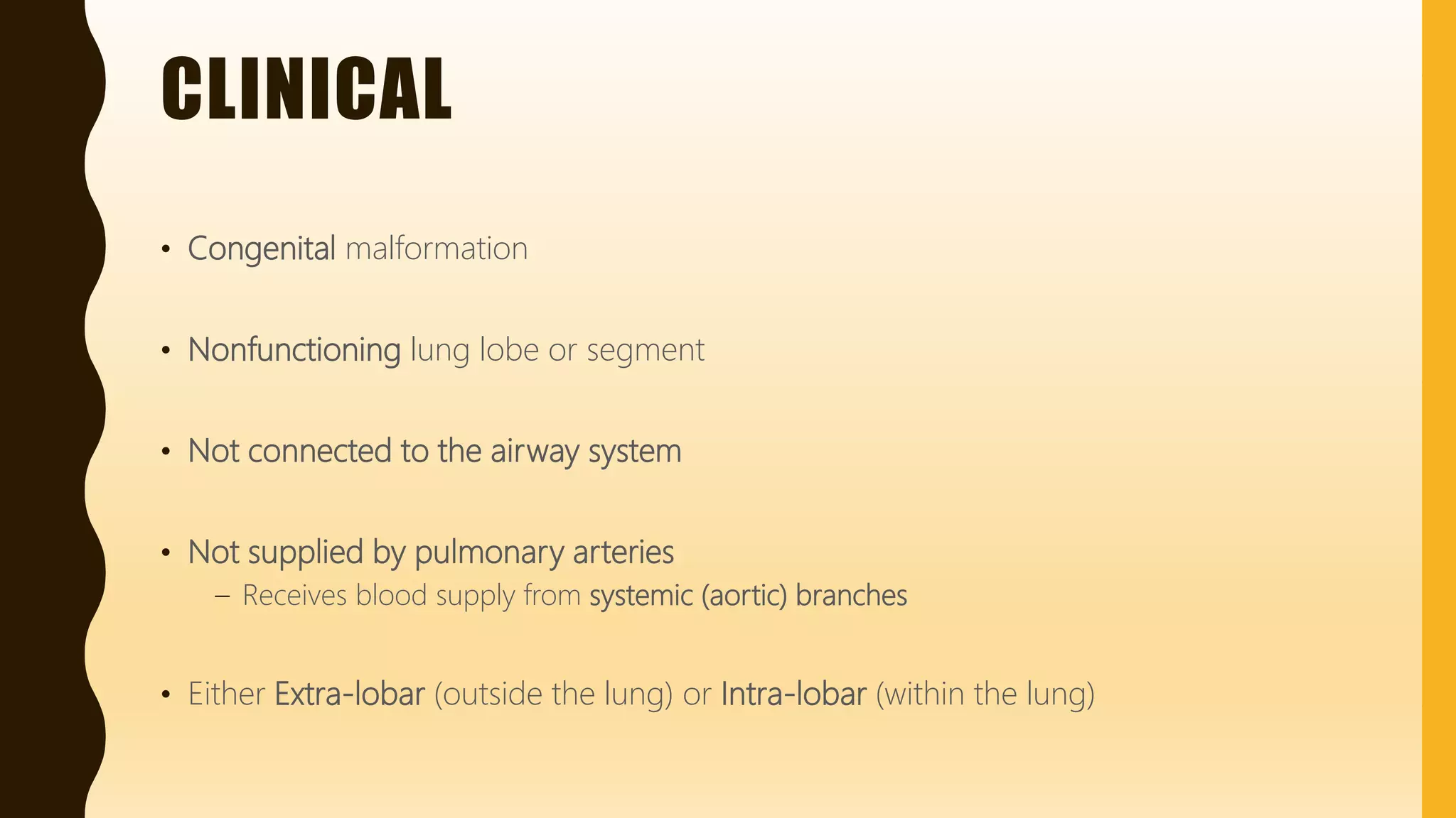 Flashpath - lung - pulmonary sequestration | PPTX