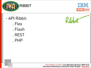 Flash Platform and VOIP | PPT