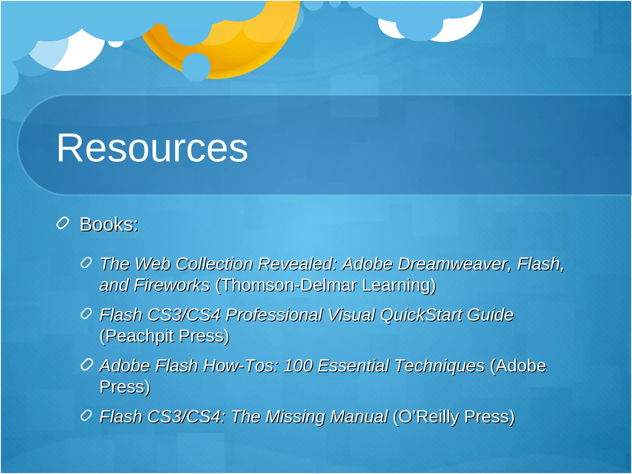 Intro to Adobe Flash | PPT