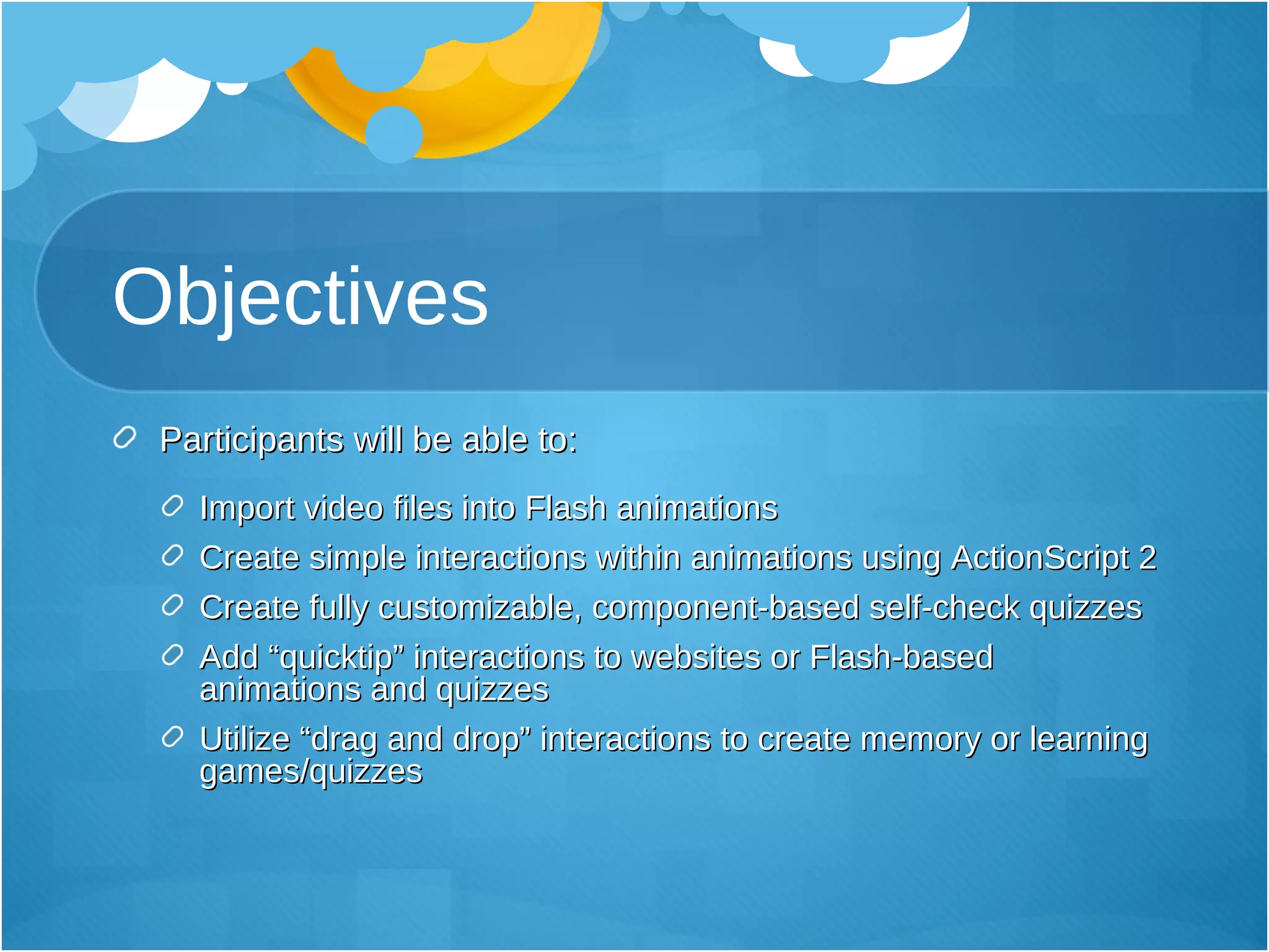 Intro to Adobe Flash | PPT