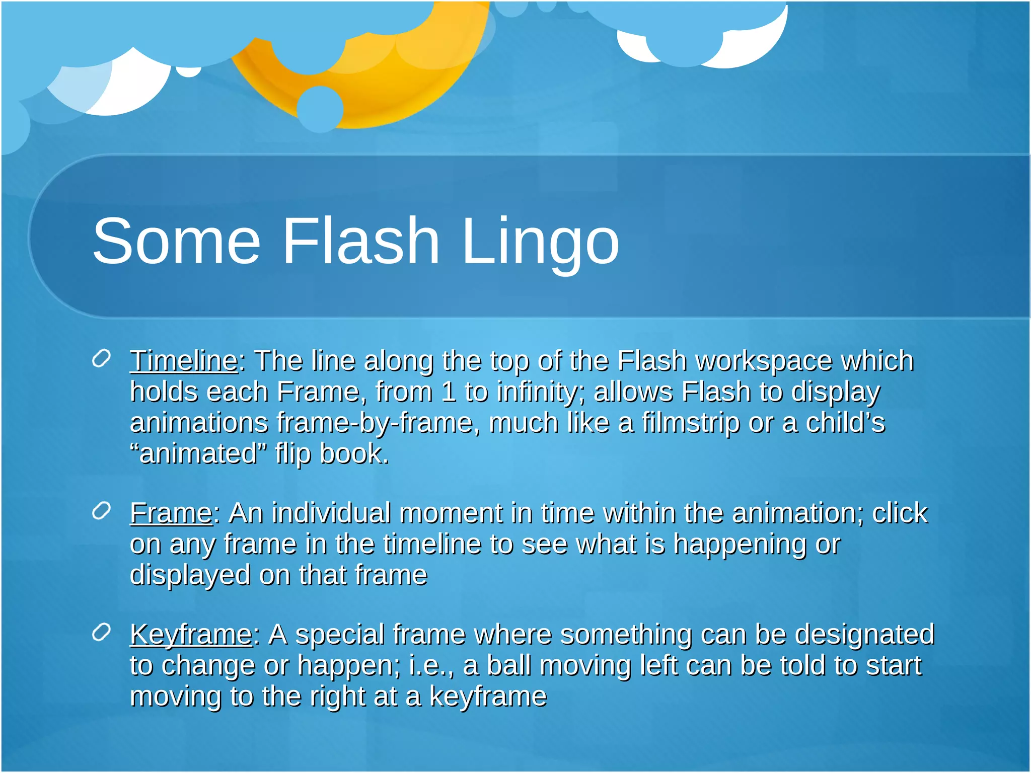 Intro to Adobe Flash | PPT