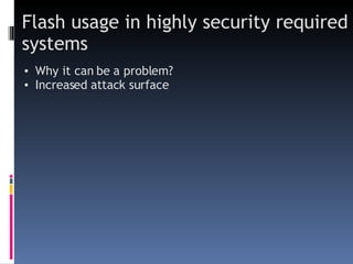 Flash Security | PPT