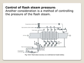 Flash steam and condensate recovery system | PPTX