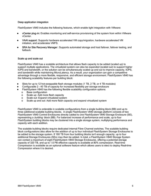 Flash System V840 Redbooks Product Guide | PDF