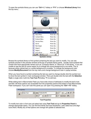 Flash Tutorial | PDF