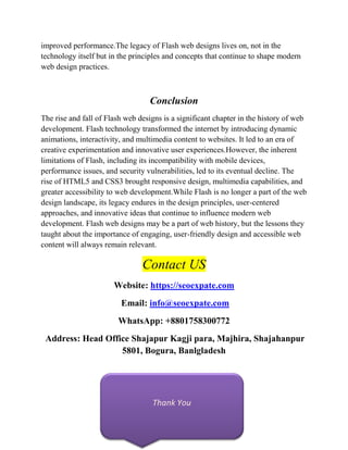 Flash Web Designs | PDF | Web Development | Internet