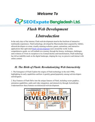 Flash Web Development.pdf | Web Development | Internet