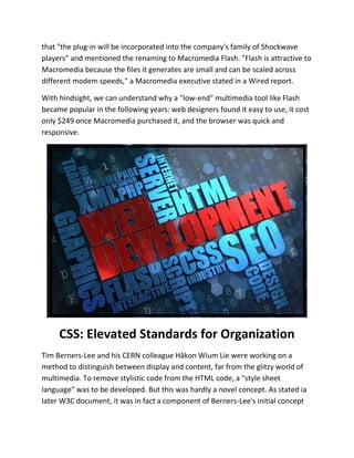 Flash Web Development.pdf | Browsers | Computer Software and Applications