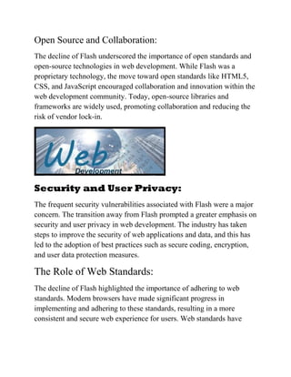 The Rise of Flash Web Development | PDF