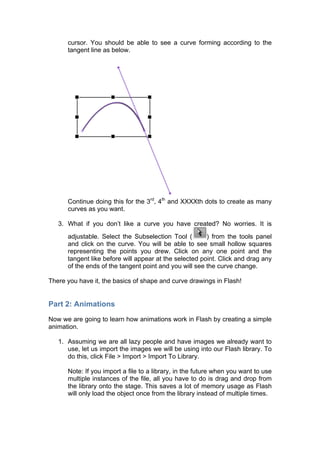 Quick Step by Step Flash Tutorial | PDF