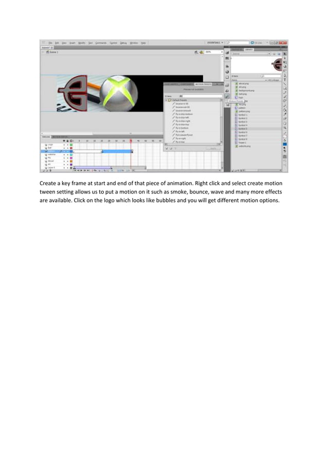 Adobe Flash Professional CS5.5 screen shots | PDF