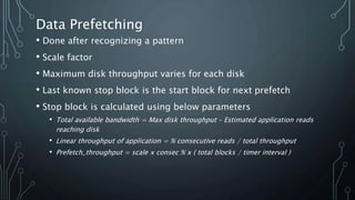 Flashy prefetching for high performance flash drives | PPTX