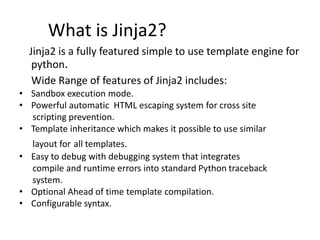 Introduction to Flask | PPTX