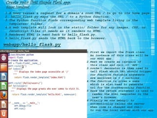 Introduction to Flask | PPTX