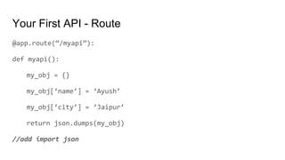 Flask and Angular: An approach to build robust platforms | PPT | Free ...