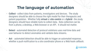 Flaskdata.io automated monitoring for clinical trials | PPT