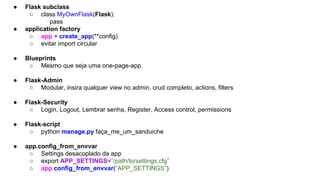 What The Flask? and how to use it with some Google APIs | PPT