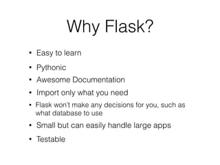 Flask introduction | PDF