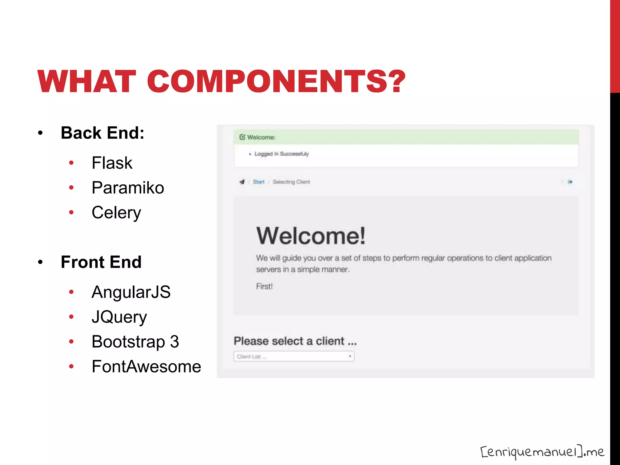Flask and Paramiko for Python VA | PPTX | Programming Languages | Computing