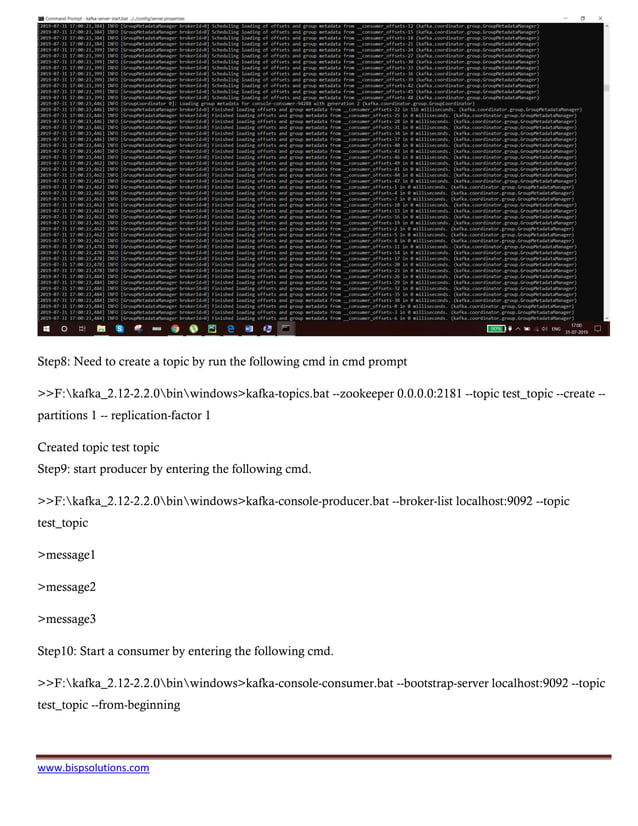 Flask Pykafka integration and Setup | PDF