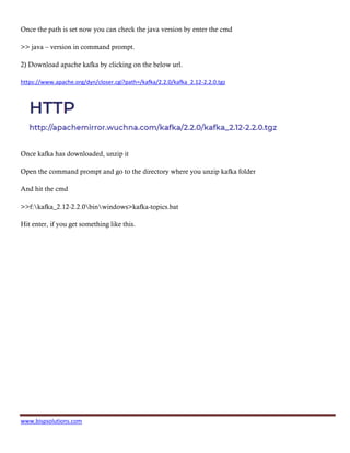 Flask Pykafka integration and Setup | PDF