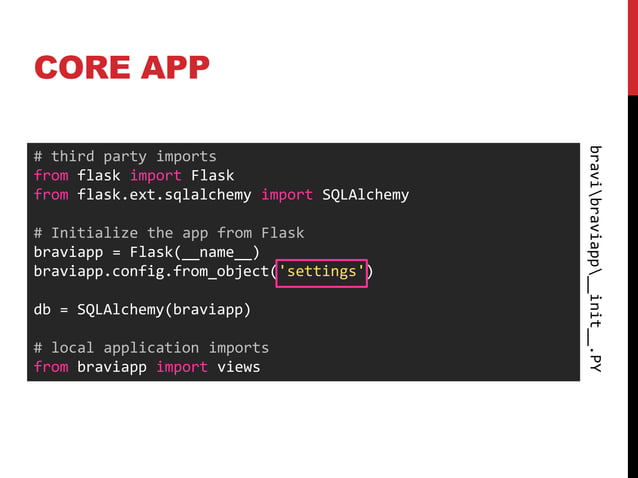 Flask – Python | PPTX