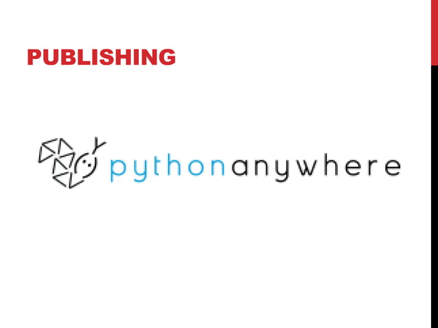 Flask – Python | PPTX