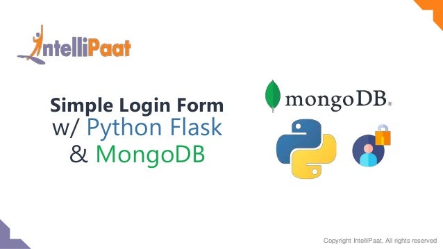 How To Create Simple Login Form In Python Flask And Mongodb