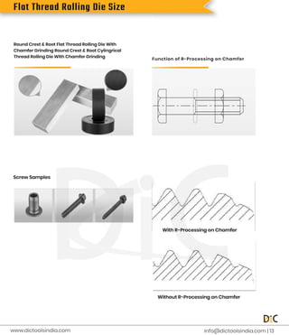 Flat & Circular Threading Dies | PDF