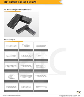Flat & Circular Threading Dies | PDF